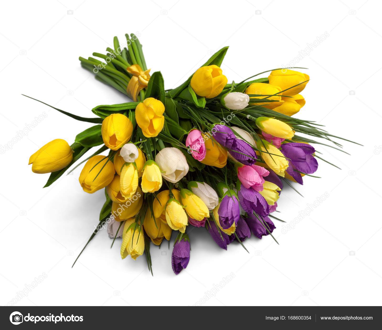 Different color tulips Stock Photo by ©billiondigital 168600354