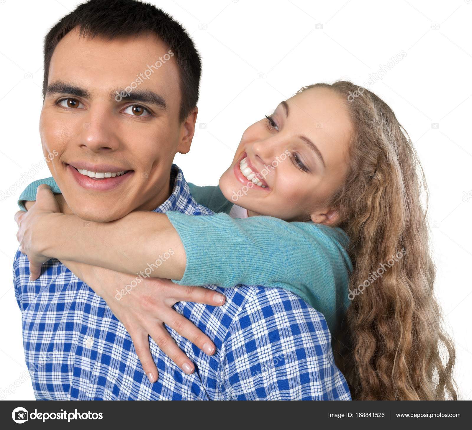 Young couple hugging — Stock Photo © billiondigital #168841526
