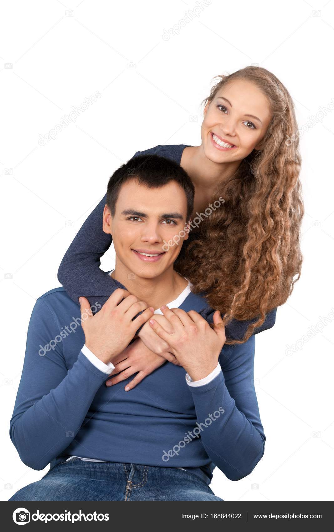 Young couple hugging — Stock Photo © billiondigital #168844022