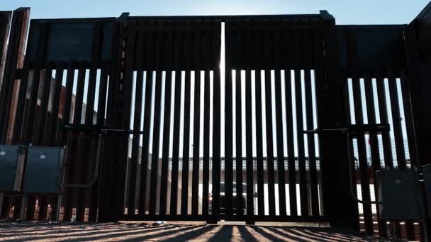 Circa 2010S Access Gate Opens West End Completed Paso Mile — Stock ...