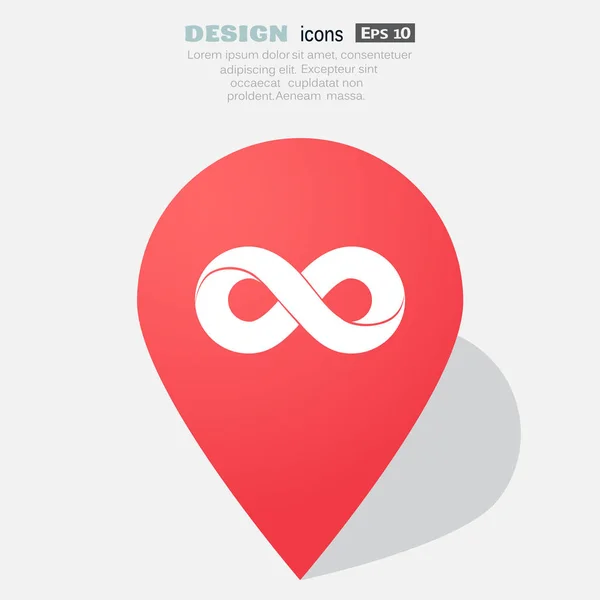 Simple Infinity sign — Stock Vector © LovArt #129375936