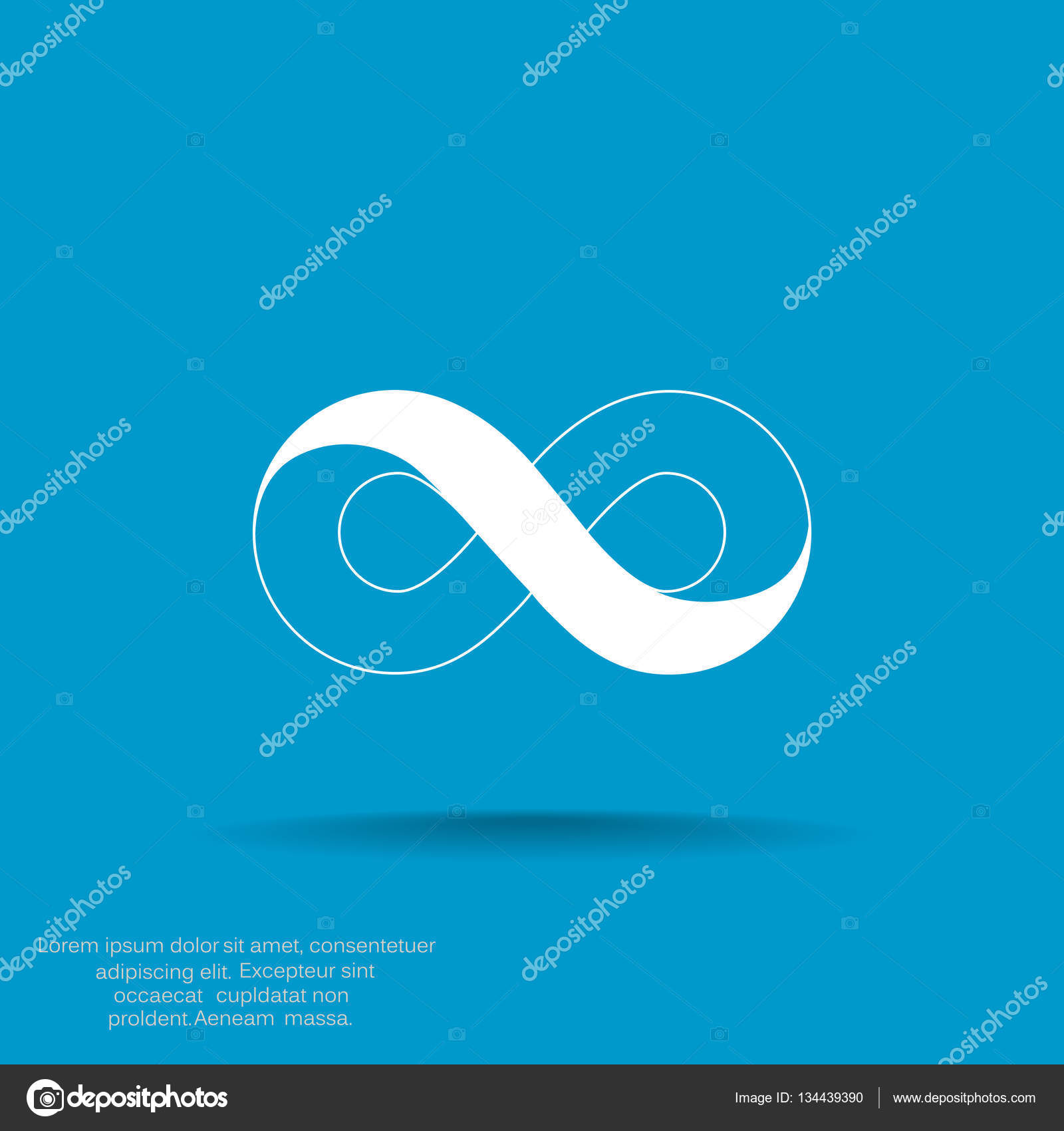 Simple Infinity sign Stock Vector Image by ©LovArt #134439390