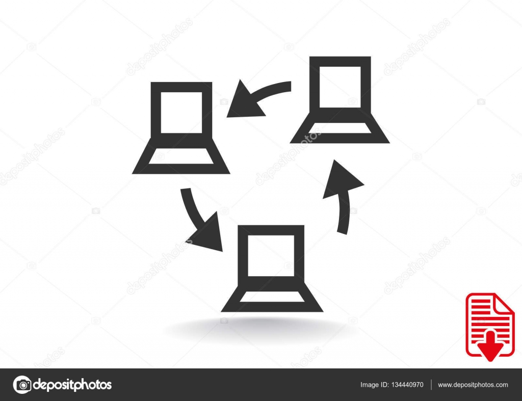 Connection network sign Stock Vector Image by ©LovArt #134440970