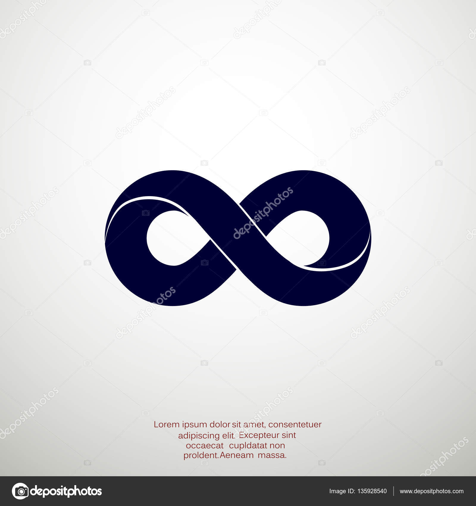 Infinity symbol web icon — Stock Vector © LovArt #135928540