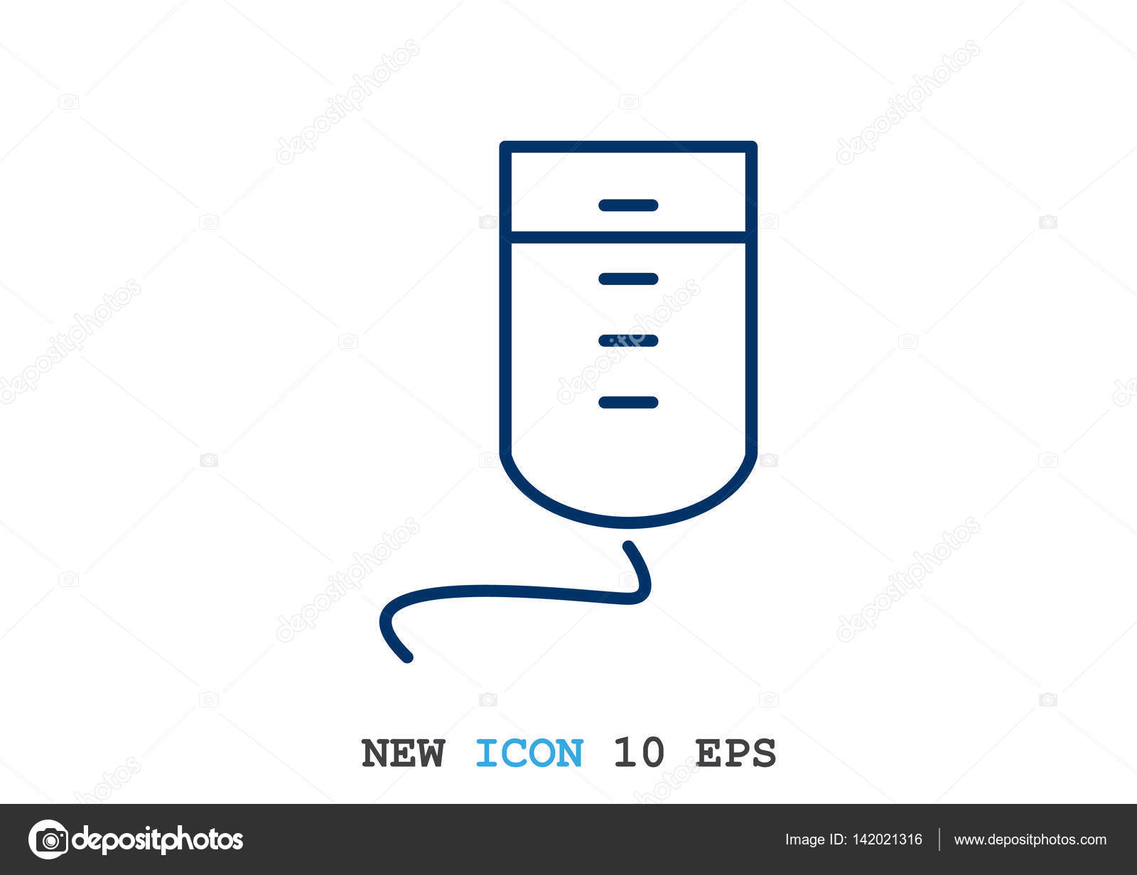IV bag icon Stock Vector by ©LovArt 142021316
