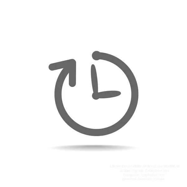 Simple clock icon Stock Vector by ©LovArt 142056798