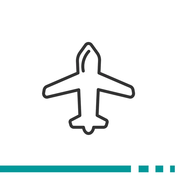 Simple plane icon — Stock Vector © LovArt #134436384