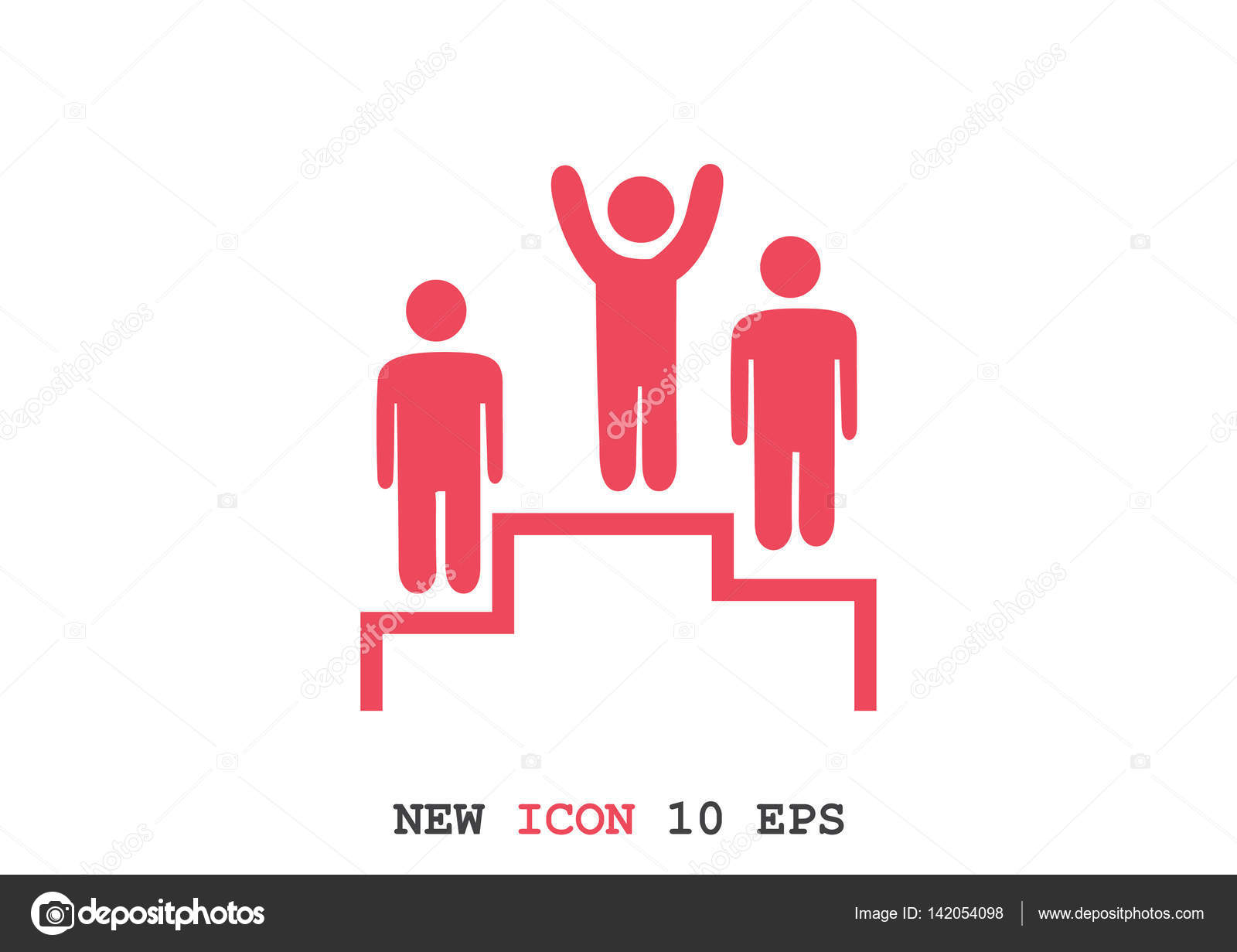 Winners podium icon Stock Vector by ©LovArt 142054098