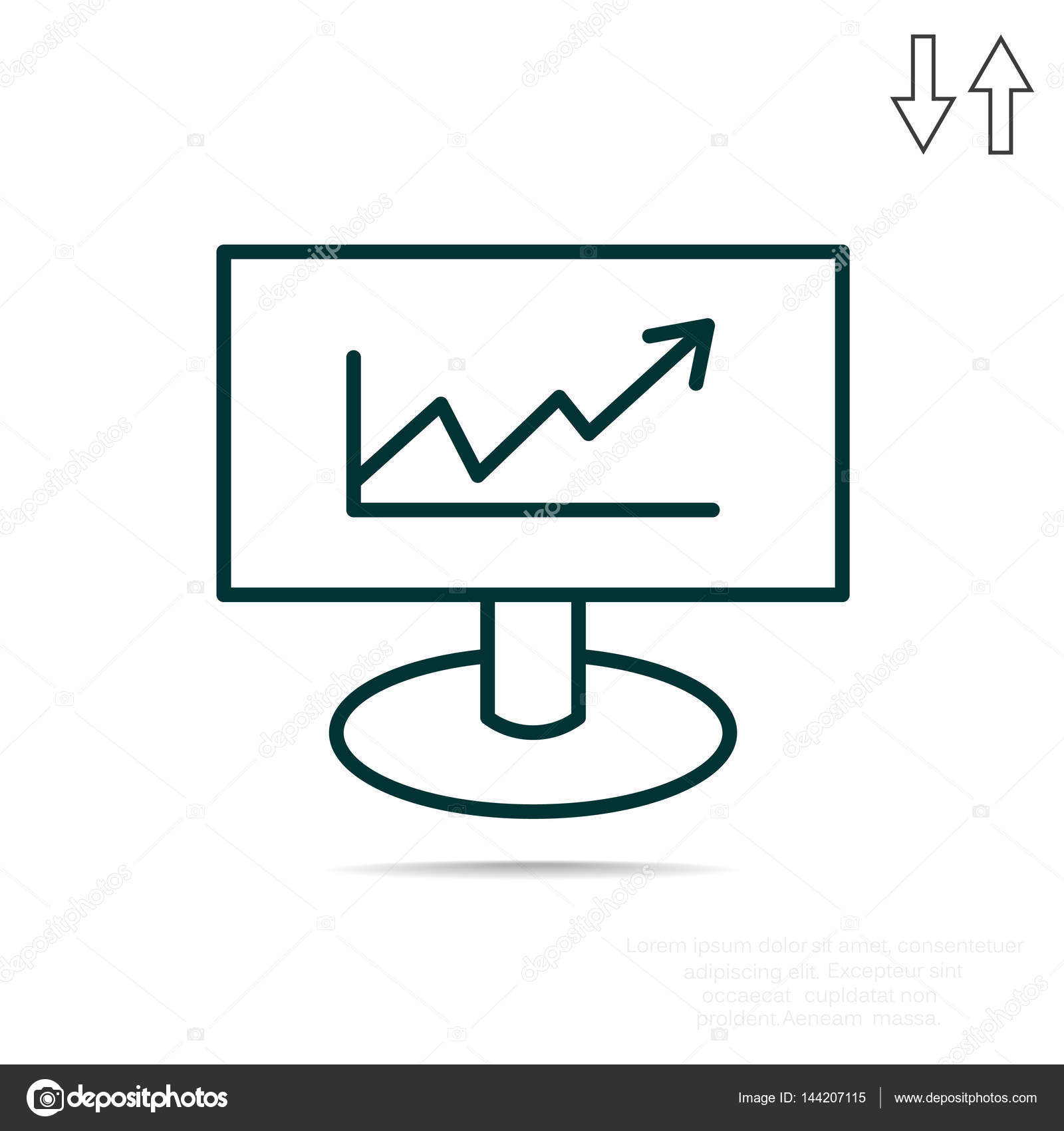 Analysis sign icon Stock Vector Image by ©LovArt #144207115
