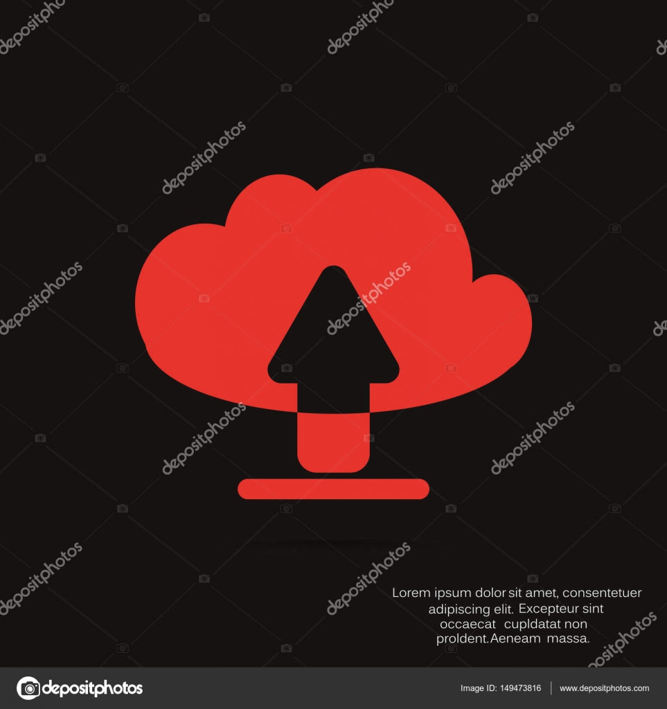 Cloud file upload symbol Stock Vector Image by ©LovArt #149473816