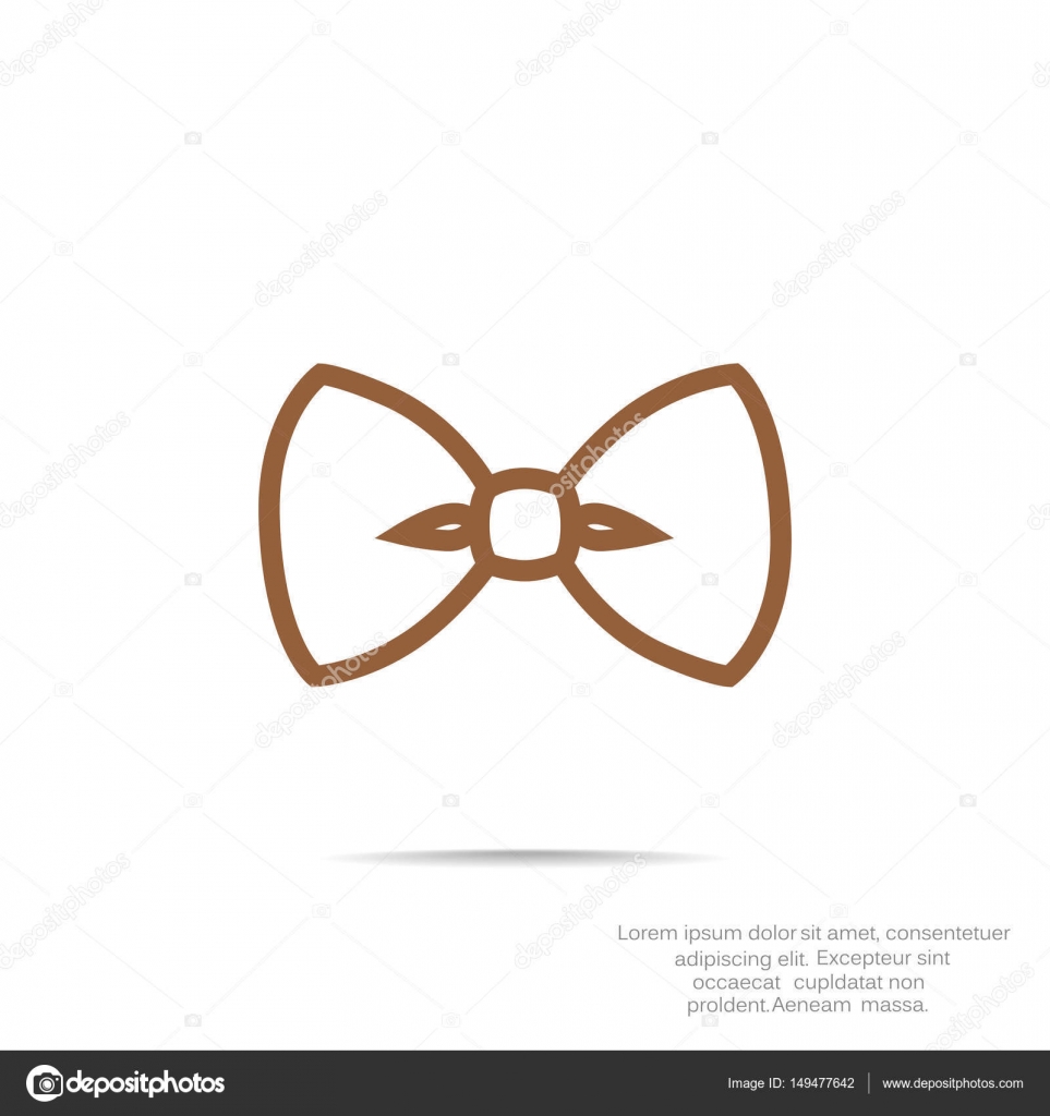 Simple Bow Tie Vector