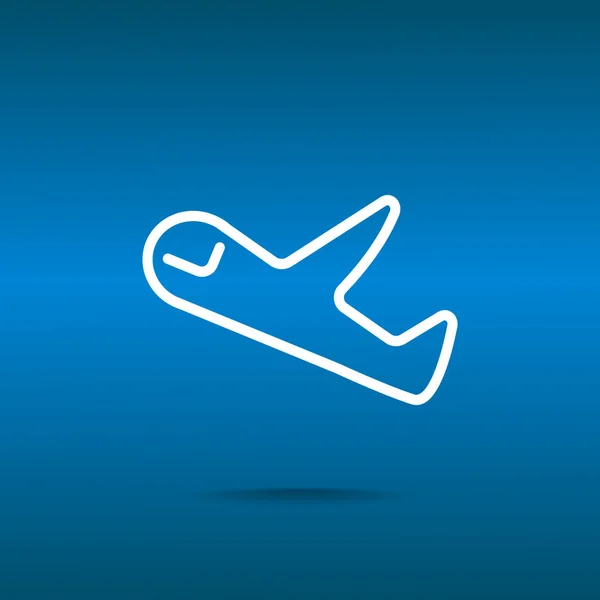 Aircraft web icon Stock Vector by ©LovArt 82570906