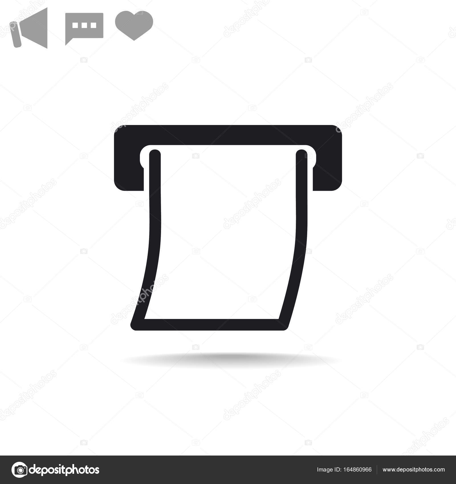 Blank paper icon Stock Vector Image by ©LovArt #164860966