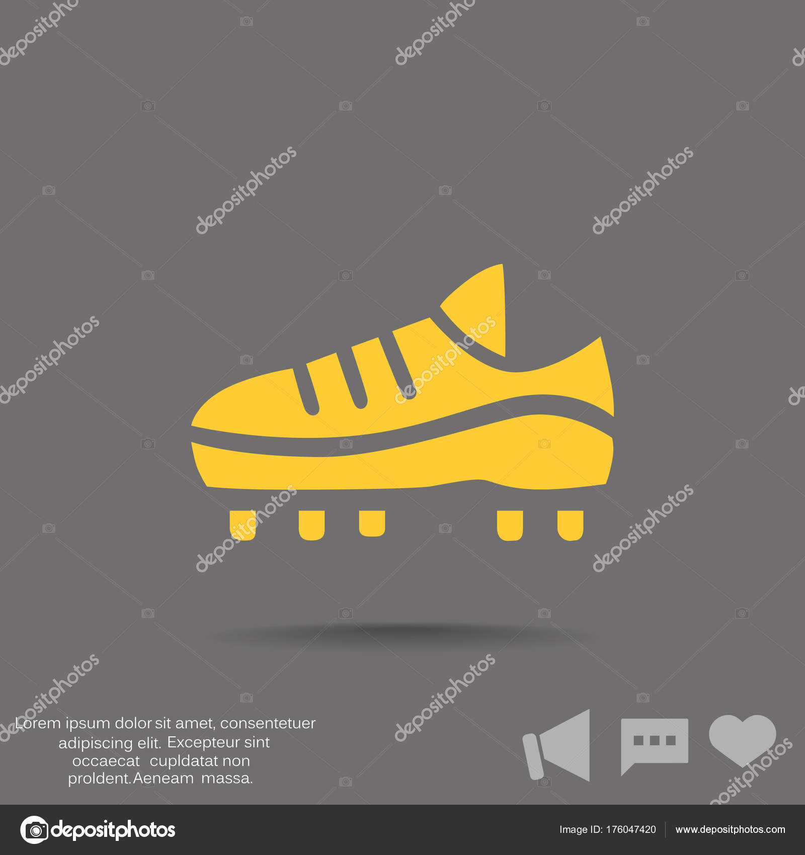 Football boot icon Stock Vector by ©LovArt 176047420