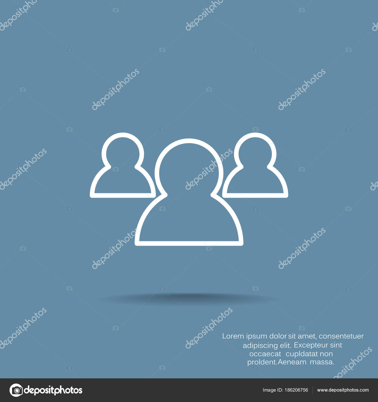Group People Web Icon Vector Illustration Stock Vector Image by ©LovArt ...