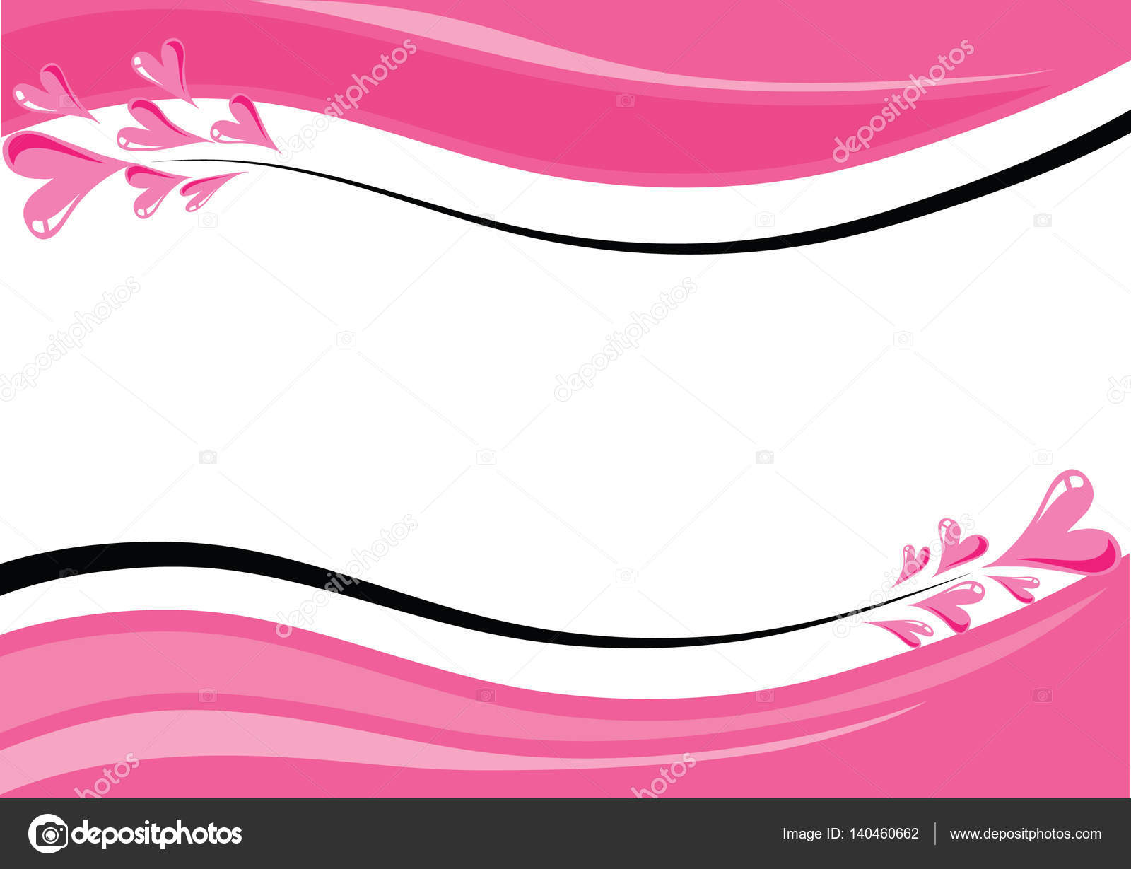 Background and border design — Stock Photo © wenpei #140460662