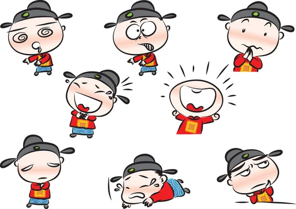 Ancient Chinese officials Stock Vector Image by ©wenpei #150532858