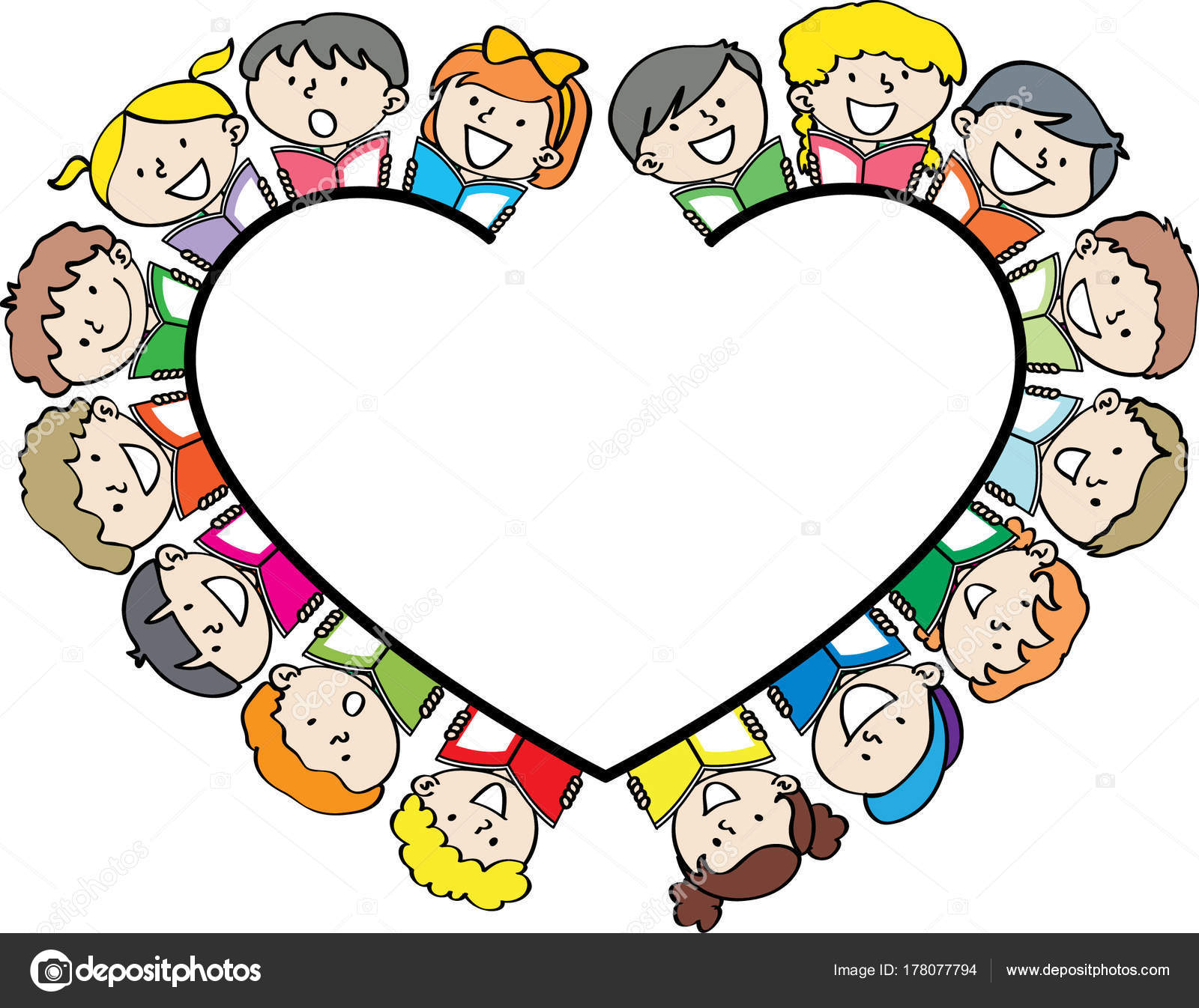 Cartoon Kids Design Background Stock Vector by ©wenpei 178077794