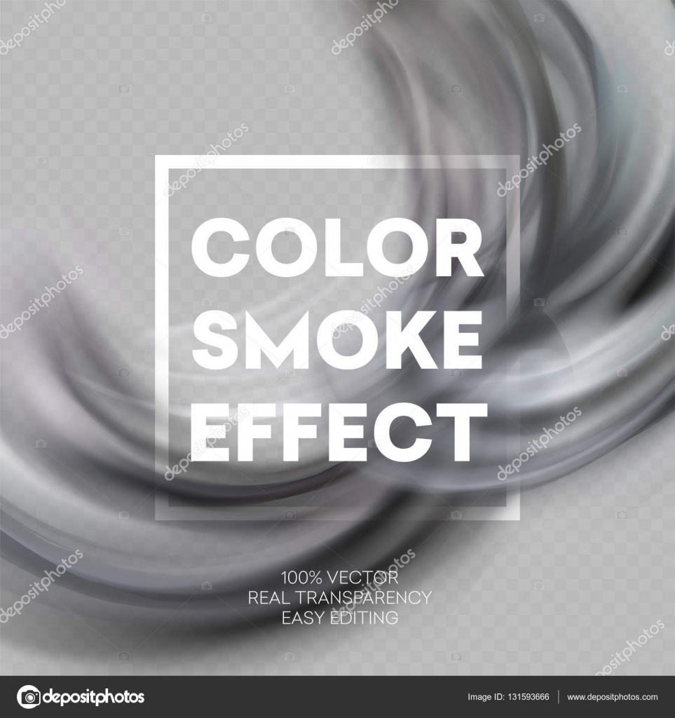 Abstract colored smoke effect background design. Vector illustration ...