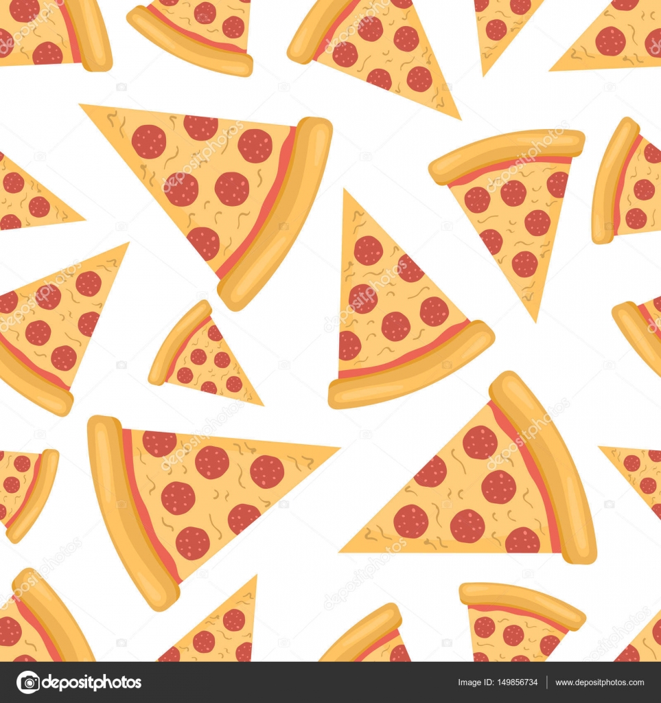 Repeating Pizza Background