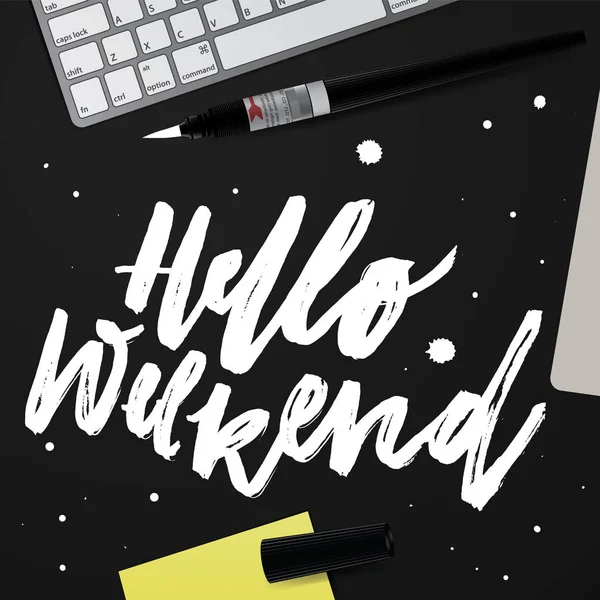 ᐈ Hello weekend stock pictures, Royalty Free hello weekend sign vectors ...