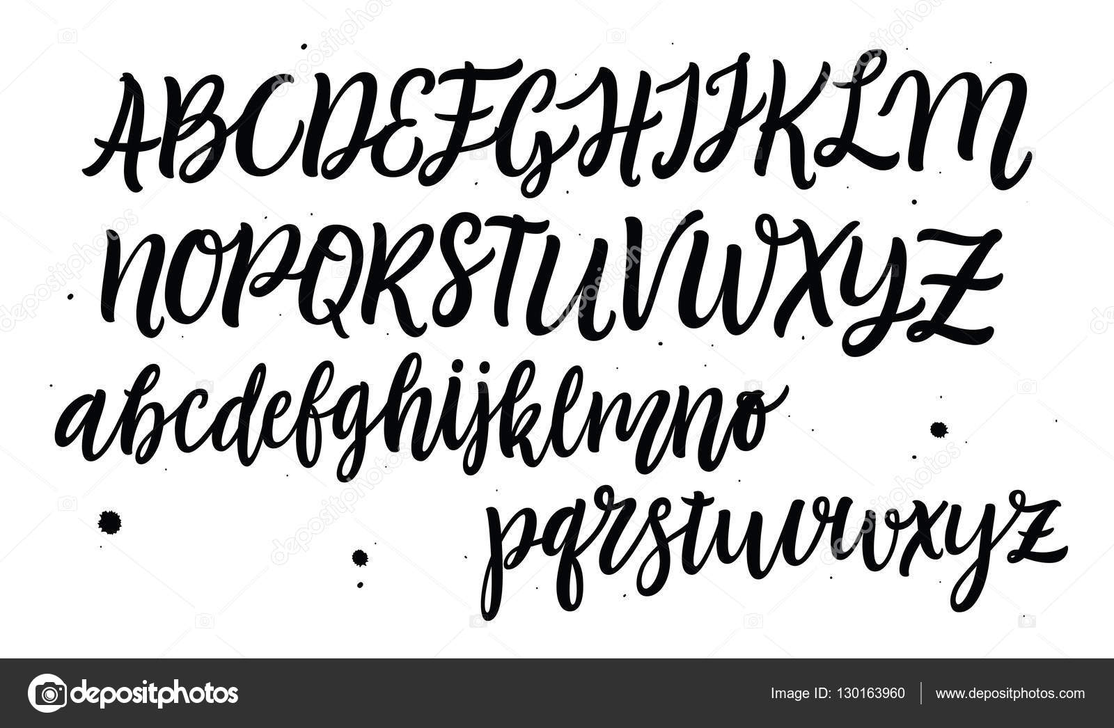 Handwritten Script Fonts