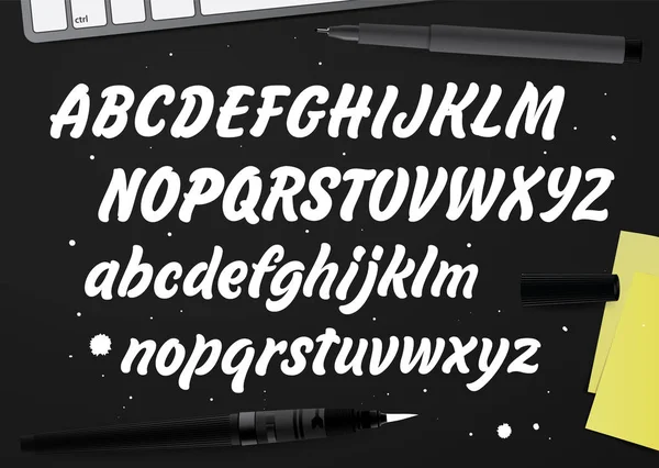 Nice alphabet | Decorative Vector ABC Letters. Nice Typography for Your ...