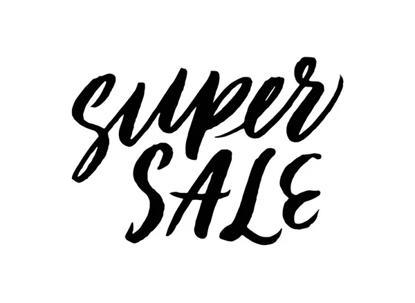 Sale - handwritten lettering Stock Vector by ©verywell 130163150