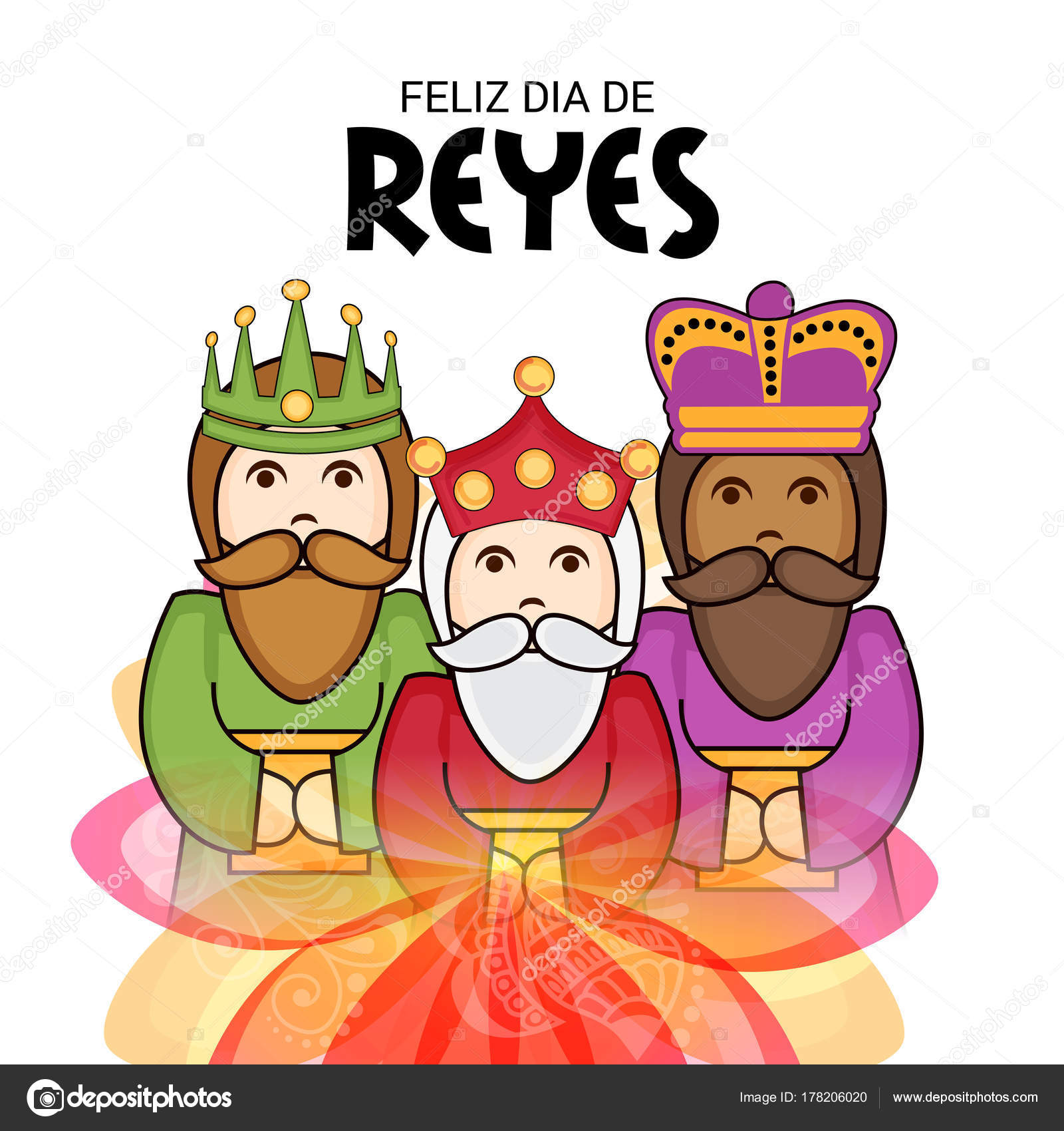 Illustration Background Celebrate Happy Epiphany Stock Illustration by ...