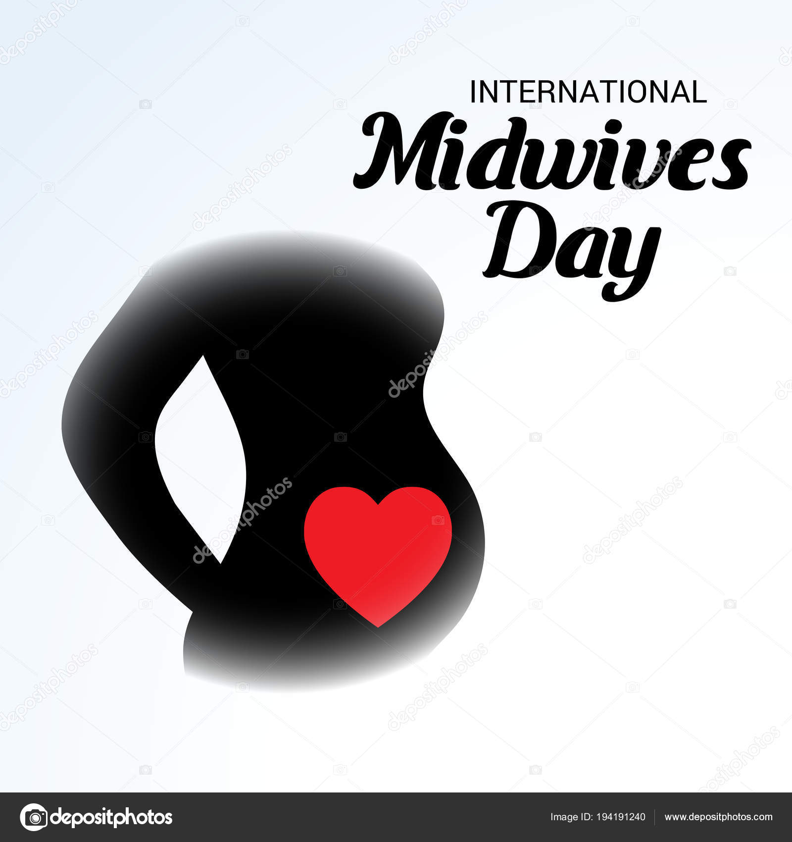 Ilustración Vectorial Antecedentes Para Día Internacional Las Parteras ...