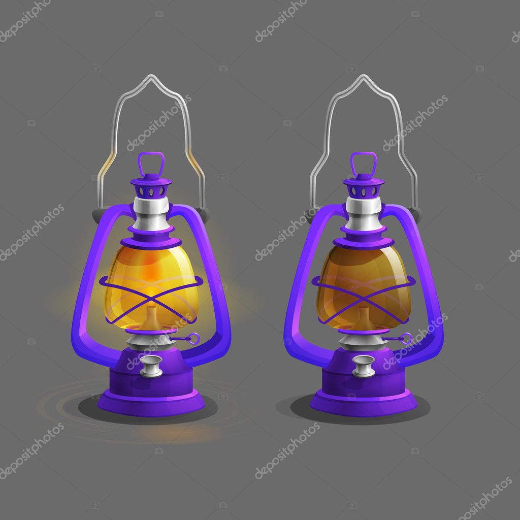 Cartoon colorful ancient lamps Stock Vector Image by ©MrDeymos #126608700