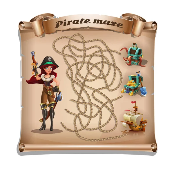 324 Pirate maze Vector Images | Depositphotos