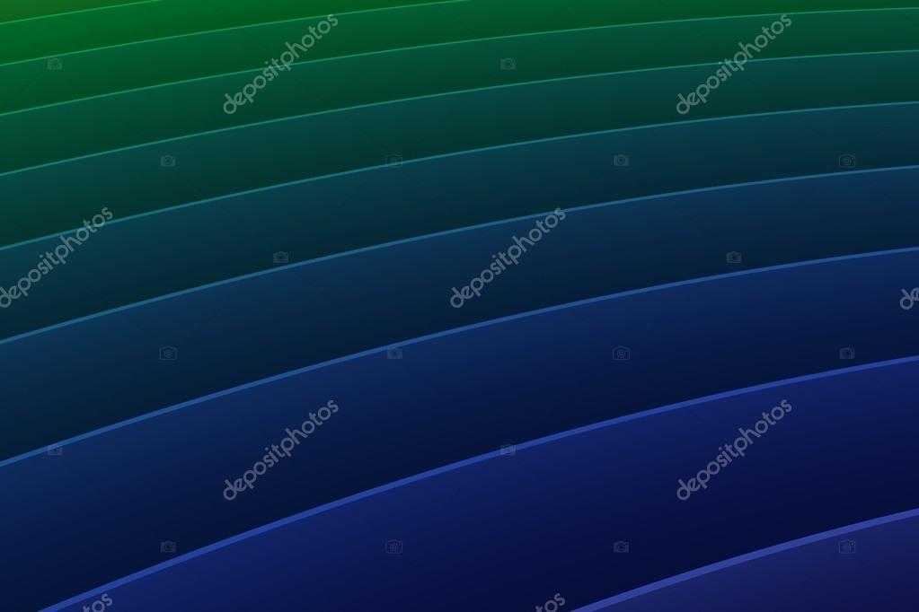 Abstract Colourful Blue Green Gradient Lines Background 3D Illustration ...