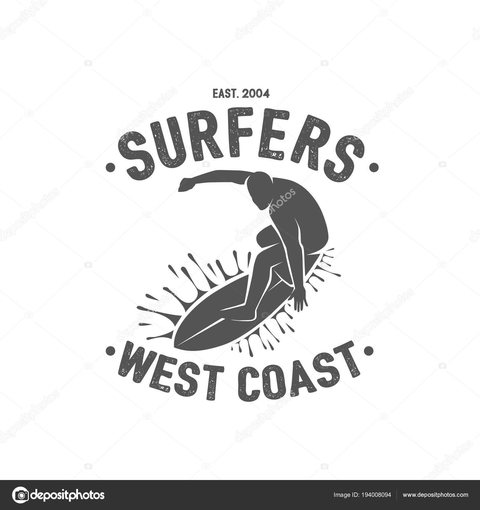 Surfing logo. Ride the wave. Surf rider. Stock Vector Image by ...