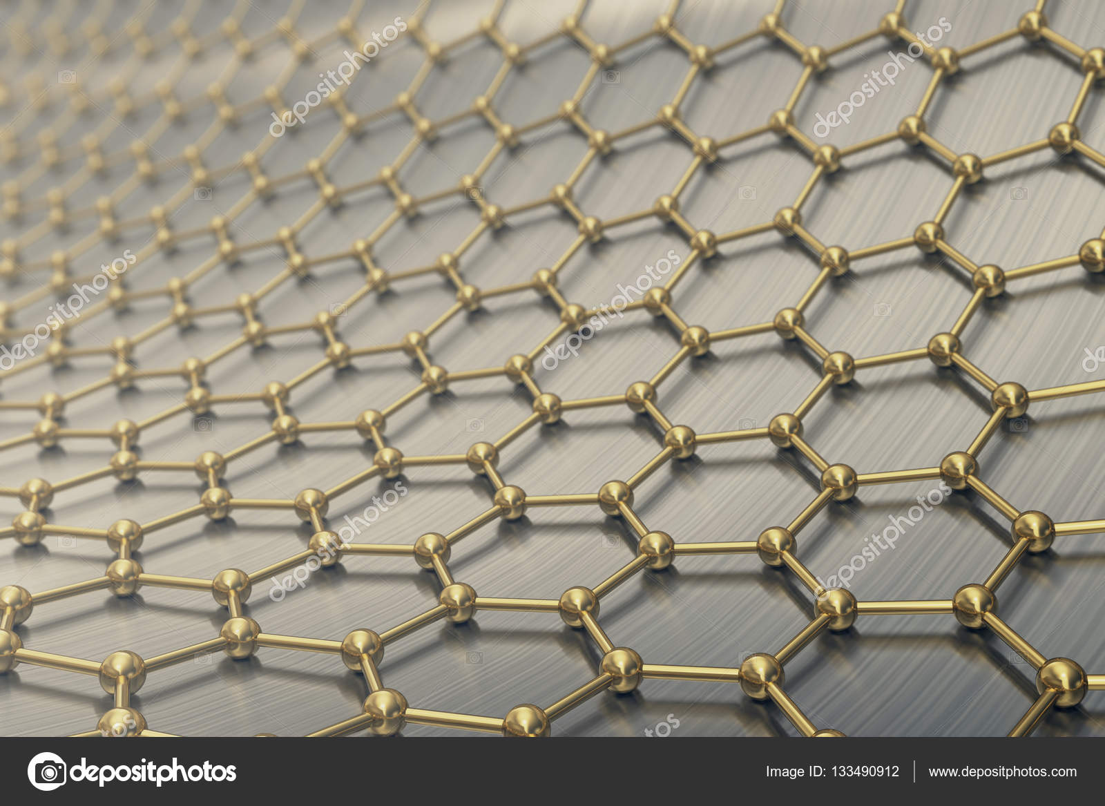 Atomic Structure Of Gold