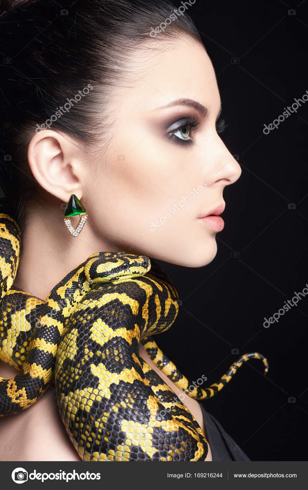 Beautiful Snake Woman