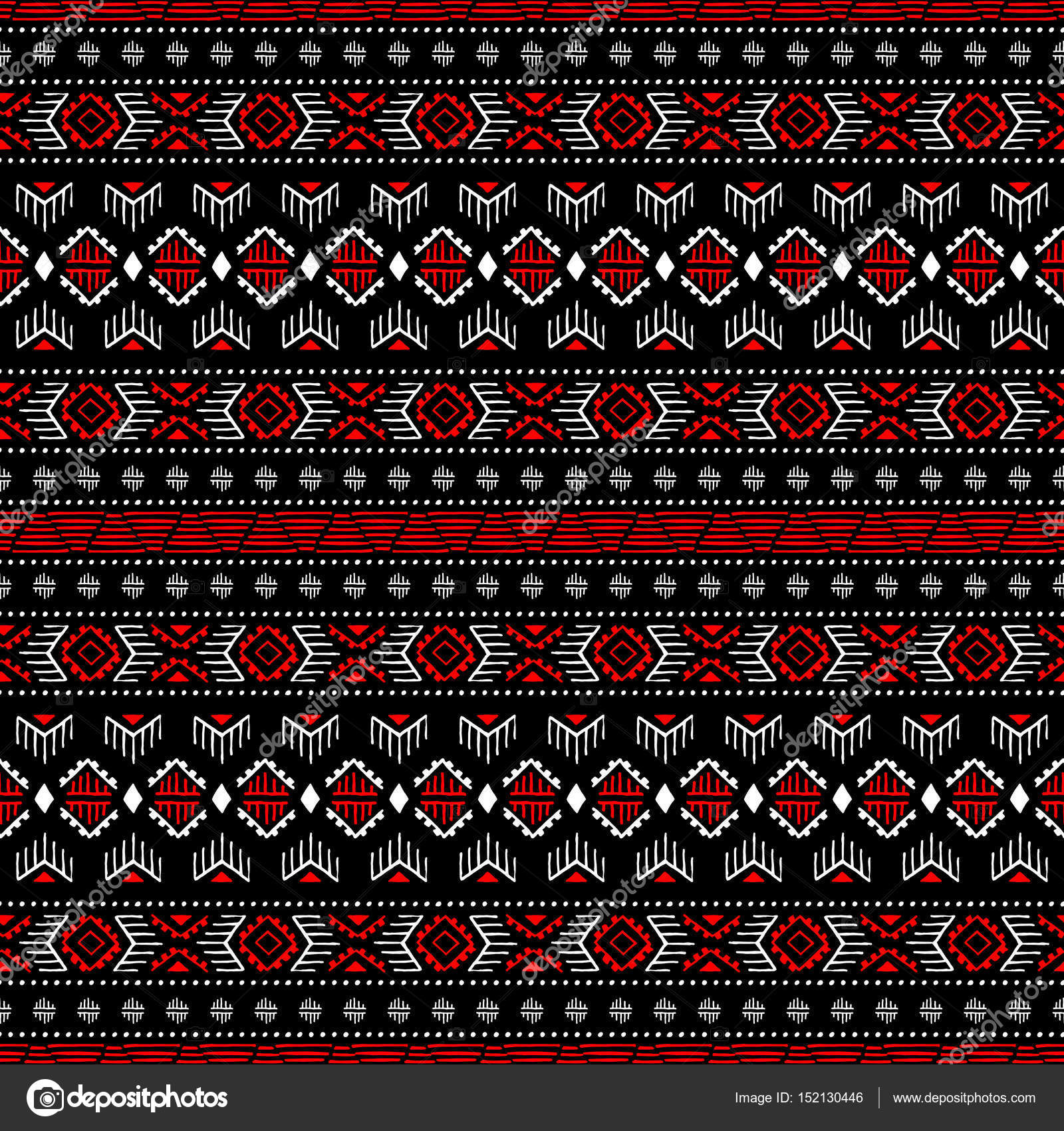 Red Tribal Pattern Tribal Pattern For Kwanzaa Vector Download
