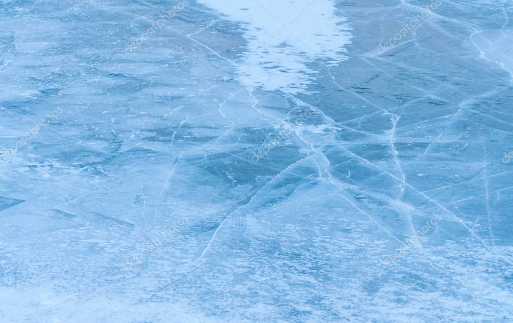Textura De Lago Congelado Textura Natural Del Lago Congelado De Hielo