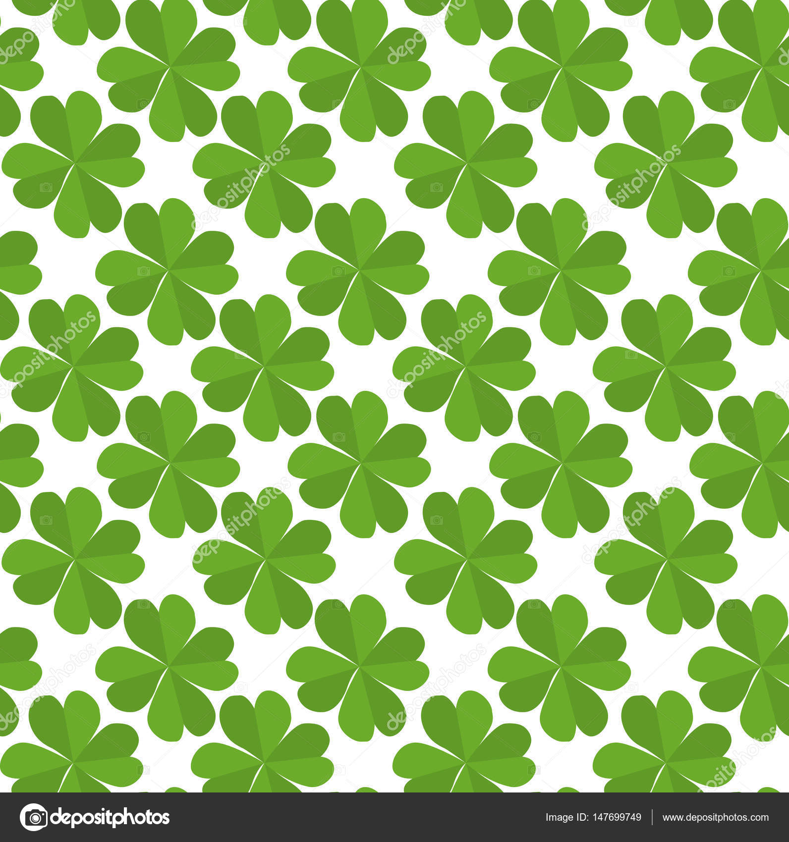 Lucky four-leaf clover Stock Vector by ©veleri 147699749