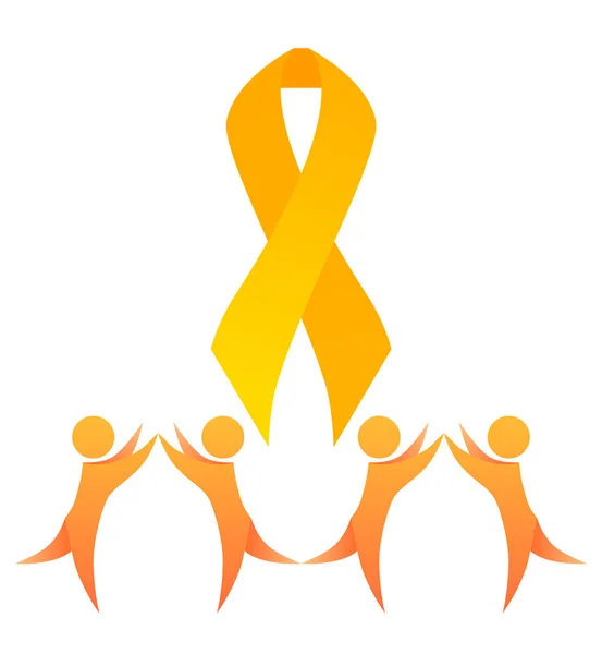 Childhood Cancer Ribbon Clip Art
