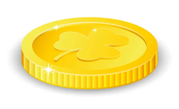 Lucky coin Vector Art Stock Images | Depositphotos