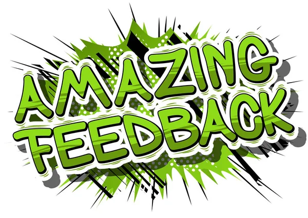Feedback - Comic book word. Stock Vector Image by ©NoraVector #163922950