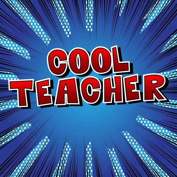 Vectores de Cool teacher cartoon, imágenes vectoriales | Depositphotos