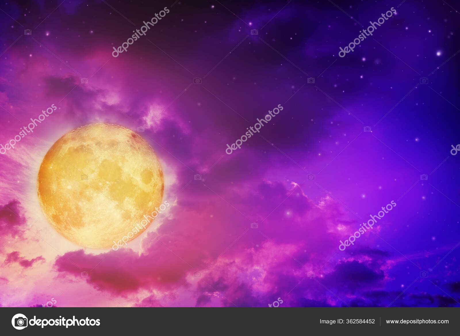 Purple Moon Nasa