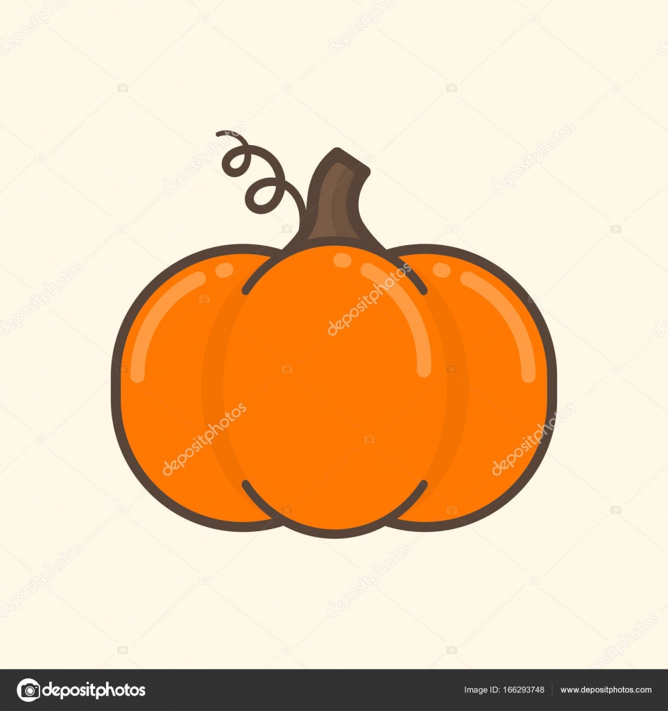 Schattige Cartoon Pompoen Schattig Eenhoorn Cartoon Knuffel Halloween