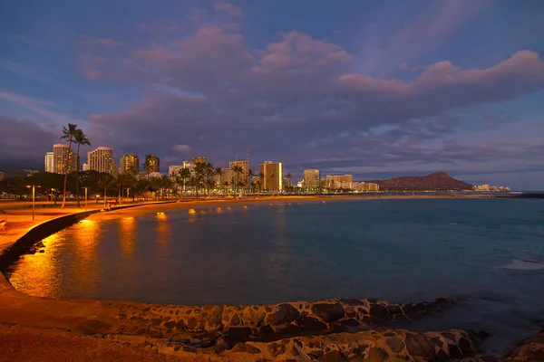 Honolulu at night Stock Photos, Royalty Free Honolulu at night Images ...