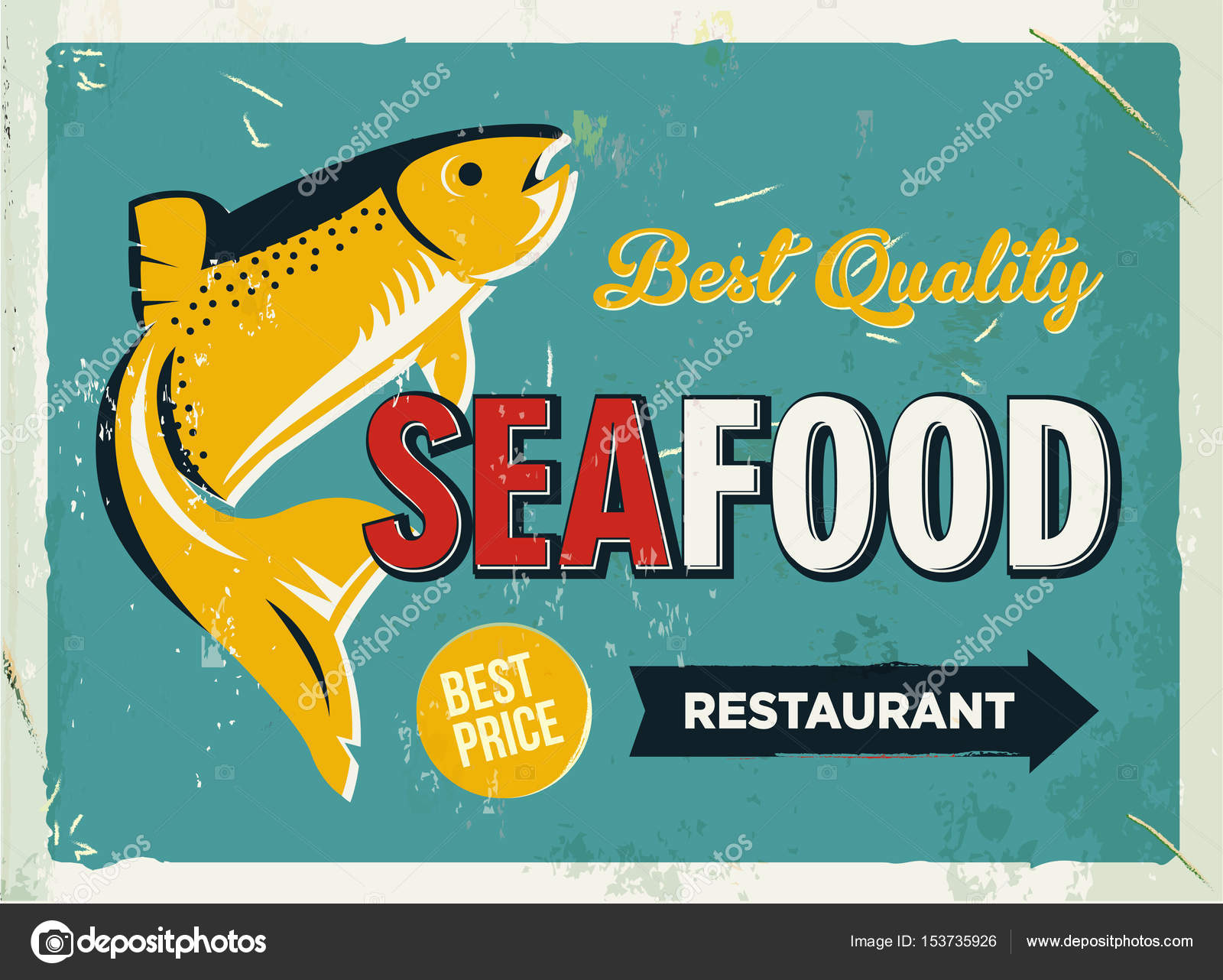 Seafood Restaurant Signs