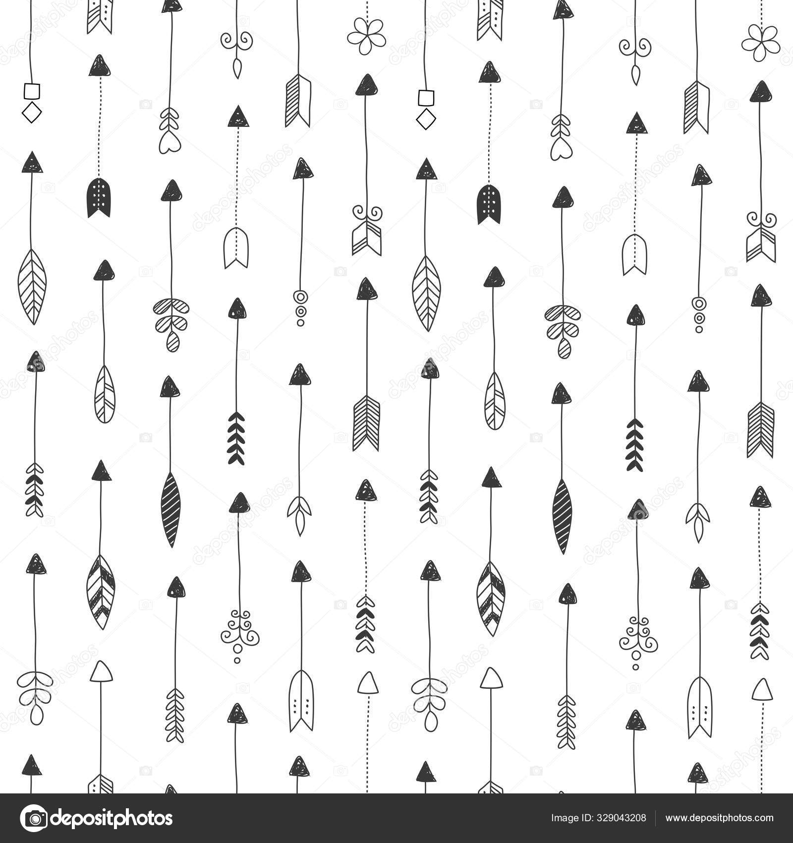 Simple Tribal Arrow Design