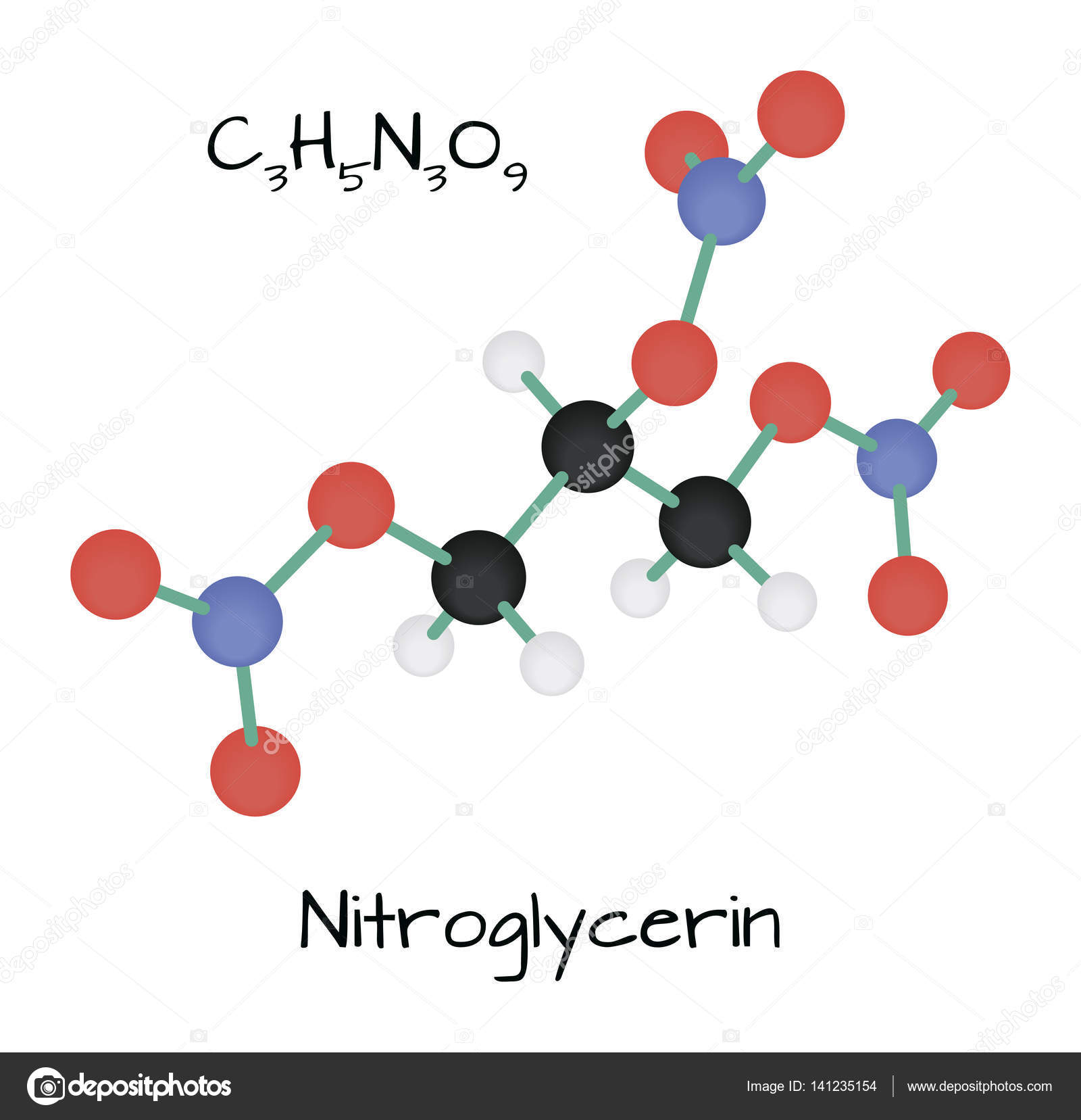 Nitroglycerin Formula