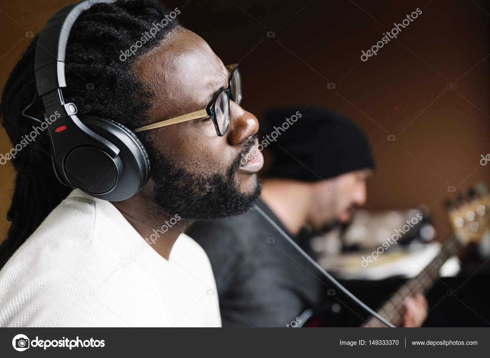 Artists producing music. — Stock Photo © santypan #149333370